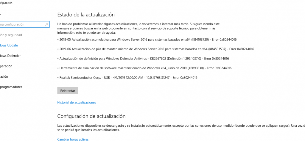 [Windows Server 2016] – Windows Update con Proxy. – ElCegu – Blog Técnico de IT