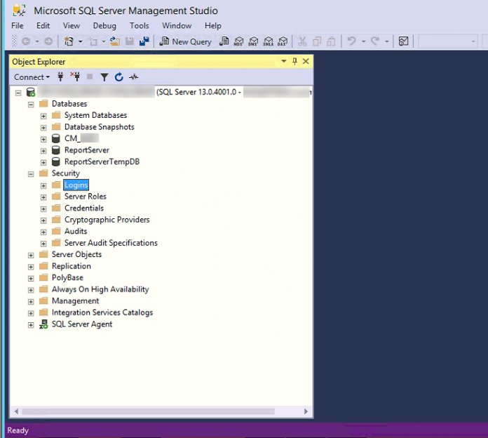 [SCCM 1910] – Error: (!) Error retrieving report files – [The SELECT ...
